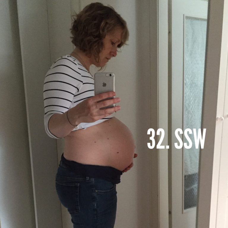 Schwangerschaftstagebuch: 31. und 32. SSW - LÄCHELN UND WINKEN